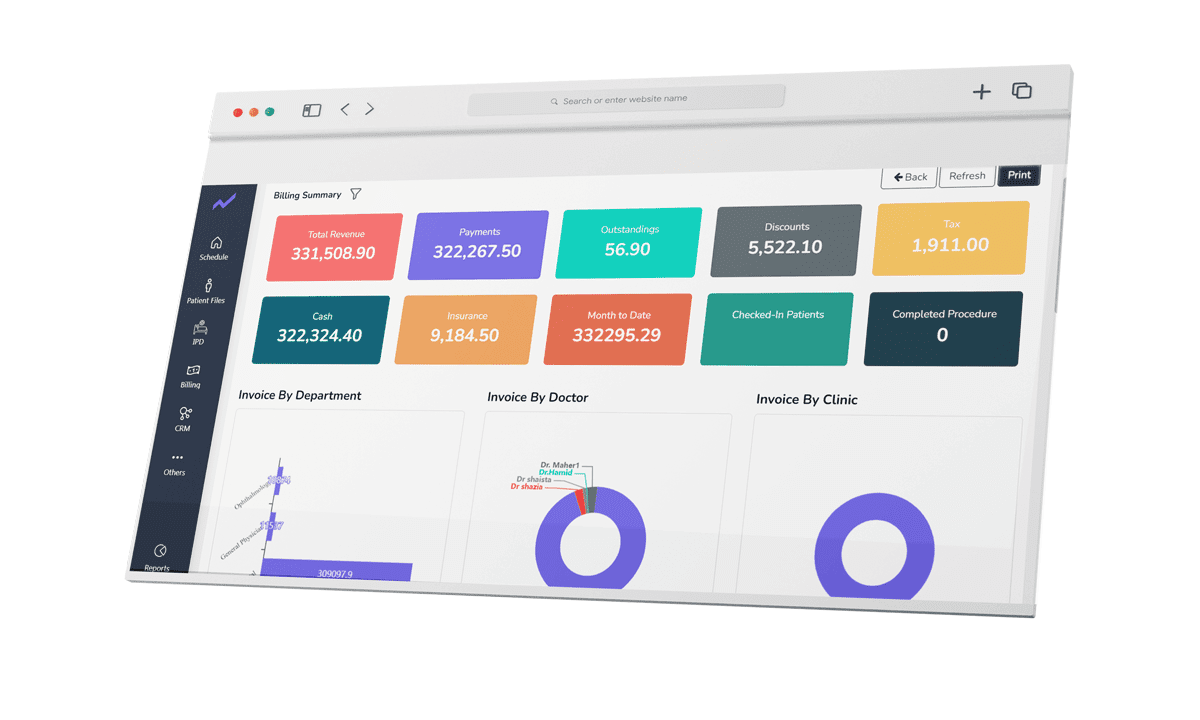 Analytics & Reports - Cloudpital - Hospital software - EMR software - E ...